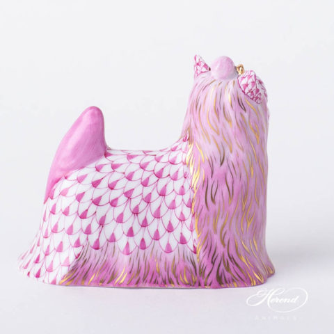 Dog - Yorkshire Terrier - Herend Animal Figurine