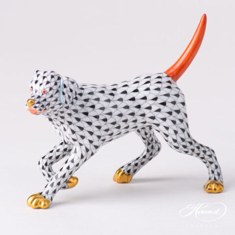 Herend Dog figurines - Herend figurines, Herend porcelain animals